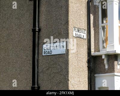 Highbury Corner street sign London Borough of Islington England UK ...
