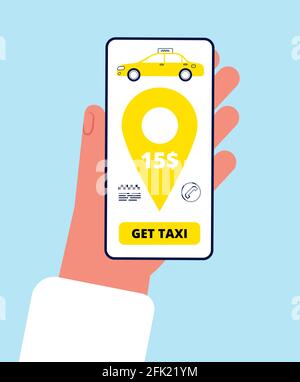 hand using mobile app for online dating with female profile on ...