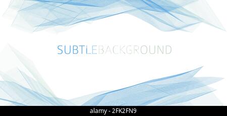 Thin blue lines on a light background with backlight. Vector graphic ...