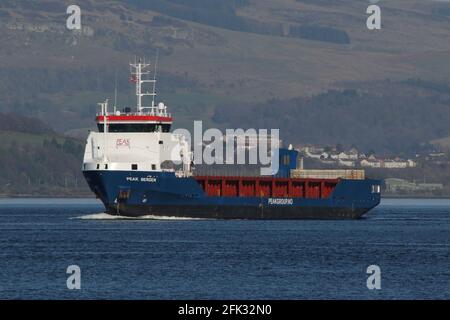 MV Peak Bergen, a cargo ship operated by Peak Project Carriers (Peak ...