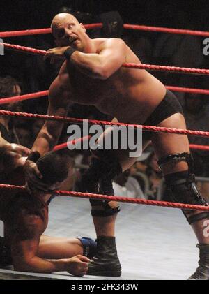 Stone Cold Steve Austin Kurt Angle 1998 Photo By John Barrett/PHOTOlink ...