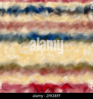 Seamless faux digital paint stripe pattern print Stock Photo - Alamy