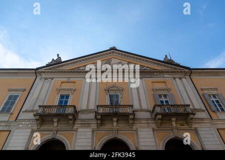 Novara, Italy. 21st Mar, 2021. Piedmont, Novara. Ruins of ancient ...