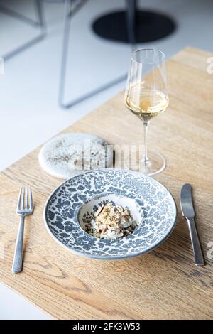 Amass Restaurant, Refshaleøen, Copenhagen, Denmark Stock Photo - Alamy