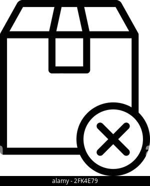 No online basket icon outline vector. Sale shop. Store web Stock Vector ...