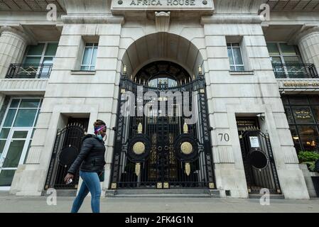 Africa House in Kingsway, London WC1, UK Stock Photo - Alamy