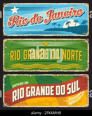 Car number plate Rio de Janeiro. Vehicle registration license of Brazil ...