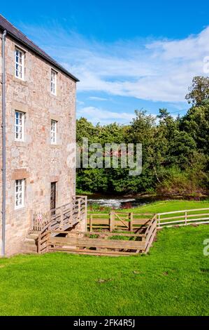 Heatherslaw Corn Mill is a working, restored Victorian water mill which ...