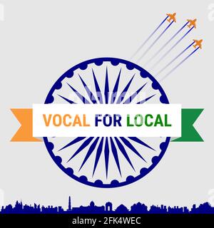 Vocal For Local slogan given by Indian Prime Minister to empowering ...