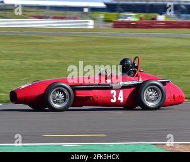 John Spiers, Maserati 250F, Historic Grand Prix Cars Association, Pre ...
