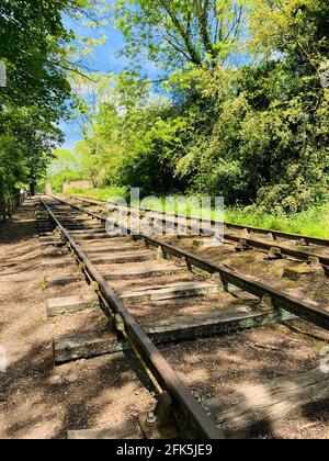 Old Train Line, Tram Line, Train Tracks Stock Photo - Alamy
