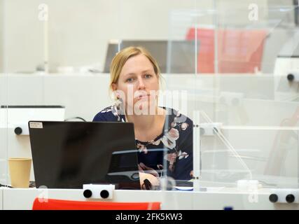 Potsdam, Germany. 28th Apr, 2021. Barbara Richstein (CDU), vice ...