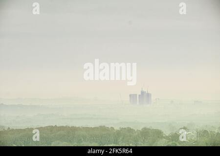 Woking towers view Stock Photo - Alamy