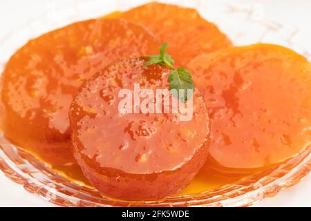 Ayurvedic Bael Or Bel Murabba Is Made Of Wood Apple Or Belgiri Bili ...