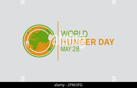 World Hunger Day Food Prevention and awareness Vector Concept. Banner ...