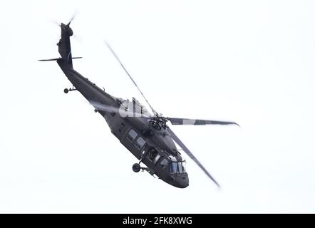 Helikopter 16, HKP16, The Sikorsky UH-60 Black Hawk, at Malmen Airbase ...