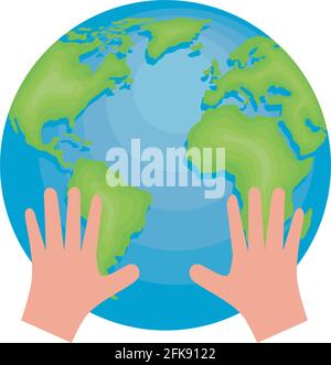 hands lifting planet earth Stock Vector Image & Art - Alamy