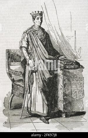 John II of Castile (1405-1454). King of Castile between 1406-1454 ...