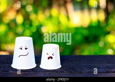 Cunning face emoticon Stock Photo - Alamy
