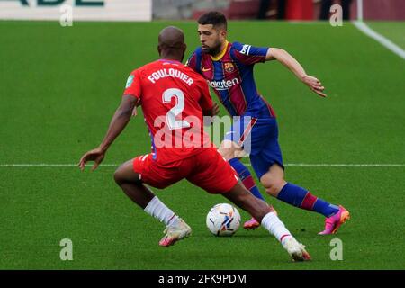 Barcelona, Catalonia, Spain. 29th Apr, 2021. In this photo illustration ...