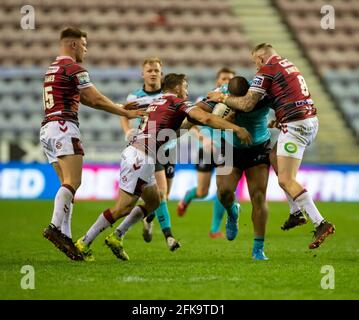 Brad Singleton of Wigan Warriors Stock Photo - Alamy