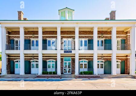Moss Point City Hall is pictured, April 25, 2021, in Moss Point ...