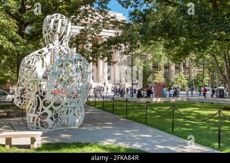 Massachusetts Institute of Technology (MIT) Alchemist Sculpture Stock ...