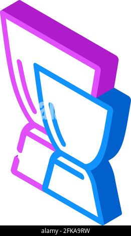 filter bartender isometric icon vector illustration Stock Vector Image ...