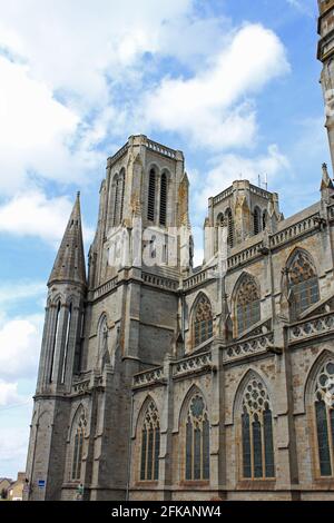 France la ville, la cathédrale d'Avranches Stock Photo - Alamy