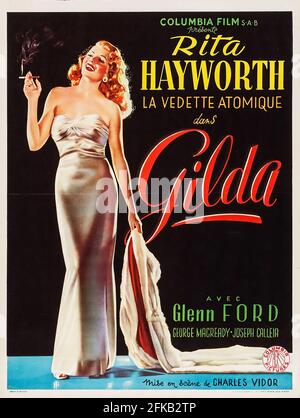 Rita Hayworth / Gilda / 1946 directed by Charles Vidor Stock Photo - Alamy