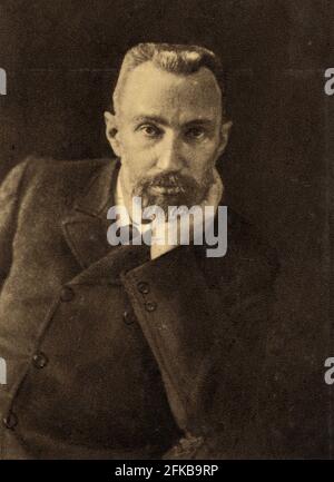 Pierre Curie (1859 - 1906), French physicist, a pioneer in ...