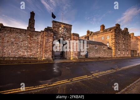 The first purpose built army barracks in the UK in Berwick upon Tweed ...