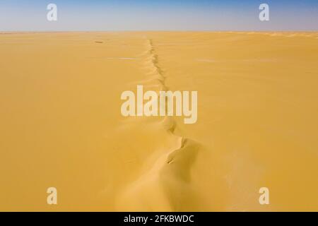 Aerials from the Tenere desert between Bilma and Fachi, Niger, West ...