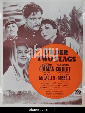 UNDER TWO FLAGS, Rosalind Russell, 1936. ©20th Century-Fox Film ...