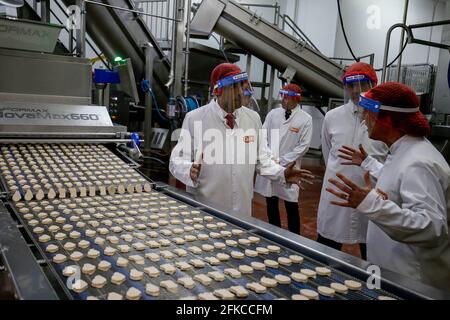 EDITORIAL USE ONLY Rishi Sunak, MP for Richmond (third left) and Marco ...