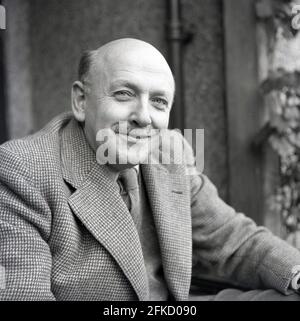 1950s, a portrait of Brian Vesey-Fitzgerald, a naturalist and writer of ...