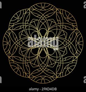 luxury islamic abstract line pattern background Stock Vector Image ...