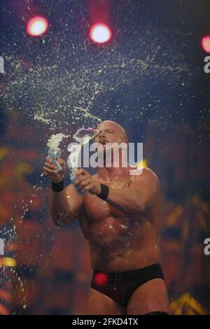 Stone Cold Steve Austin at Wrestlemania 2002 By John Barrett/PHOTOlink ...