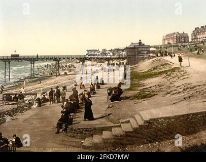 Hunstanton pier, Norfolk circa 1890-1900 Stock Photo - Alamy
