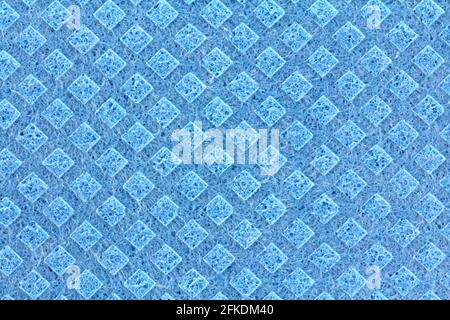 New blue kitchen dishcloth texture Stock Photo - Alamy