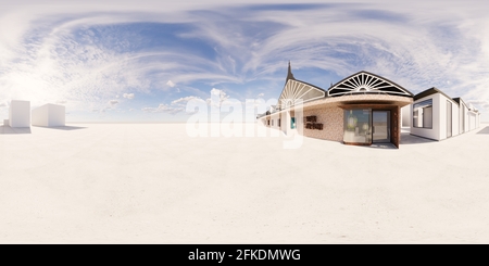 360° view of Poppy story house - Alamy
