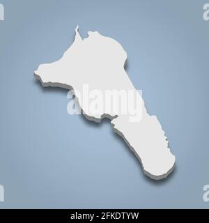 Havelock Island map. Map of Havelock Island in dotted style. Borders of ...