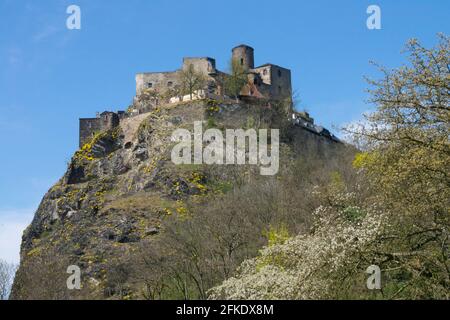 Gothic Castle Strekov, Usti Nad Labem, Czech Republic Stock Photo - Alamy