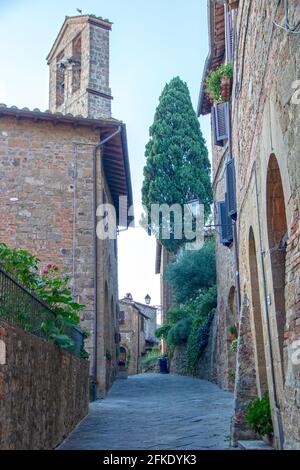 At Monticchiello - Italy - On august 2020 - historic center of the ...