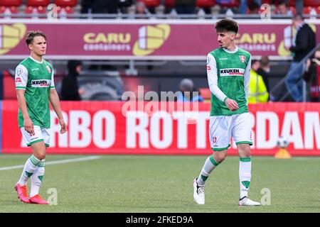 Dordrecht - Players of FC Dordrecht during the first training of the ...