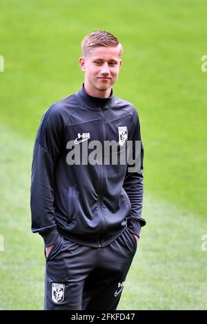 ARNHEM - Giovanni van Zwam of Vitesse during the Dutch Eredivisie match ...