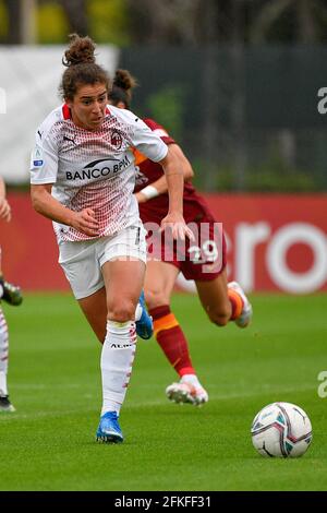 Valentina Bergamaschi (Roma Women) during AS Roma vs US Sassuolo ...
