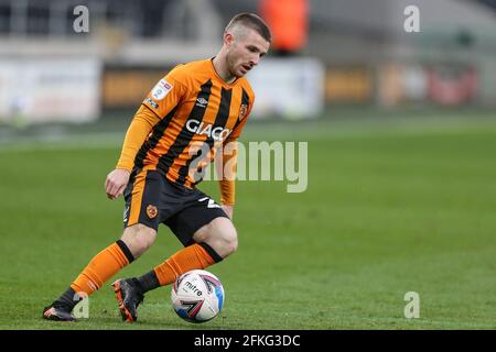 Dan Crowley #20 of Hull City during the game in, on 4/5/2021. (Photo by ...