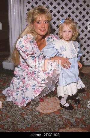 Kim Richards and daughter Brooke Brinson Circa 1980's. Credit: Ralph ...