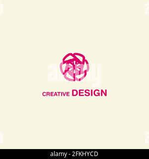 cute flower emblem icon vector illustration design Stock Vector Image ...